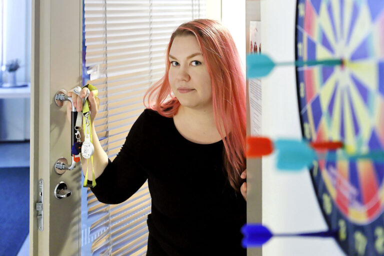 Tiina Sonninen: "Paras palaute on, kun joku asukkaista hihkaisee, että ...