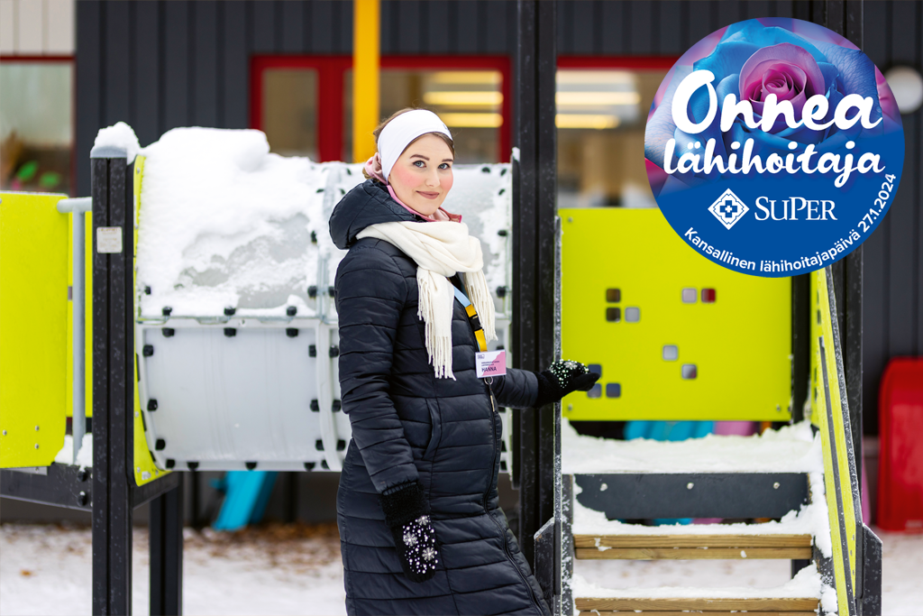 Lastenhoitaja Hanna Laine: "Tunnen, että minulla on paljon annettavaa ...